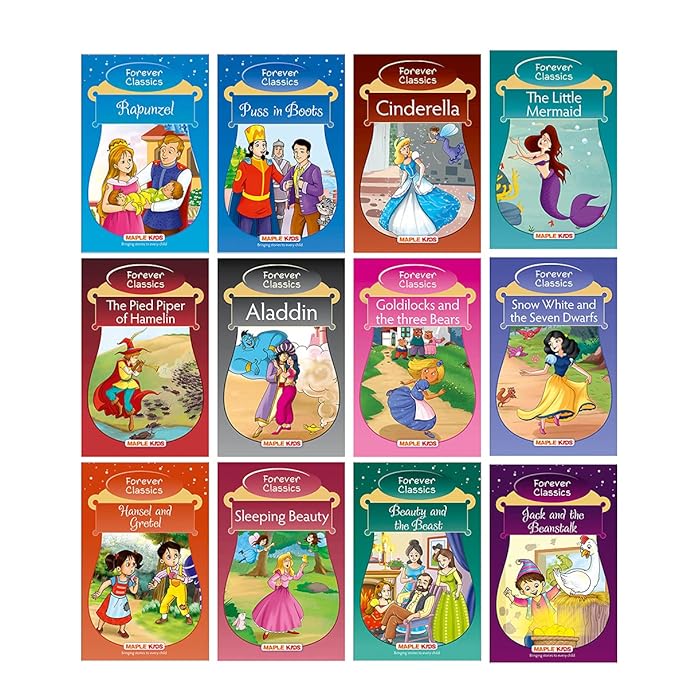Buy Best of Fairy Tales (Illustrated) (Set of 12 Books) - for children ...