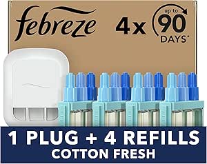 Febreze 3Volution Smart Programming Air Freshener Plug In Starter Kit ...