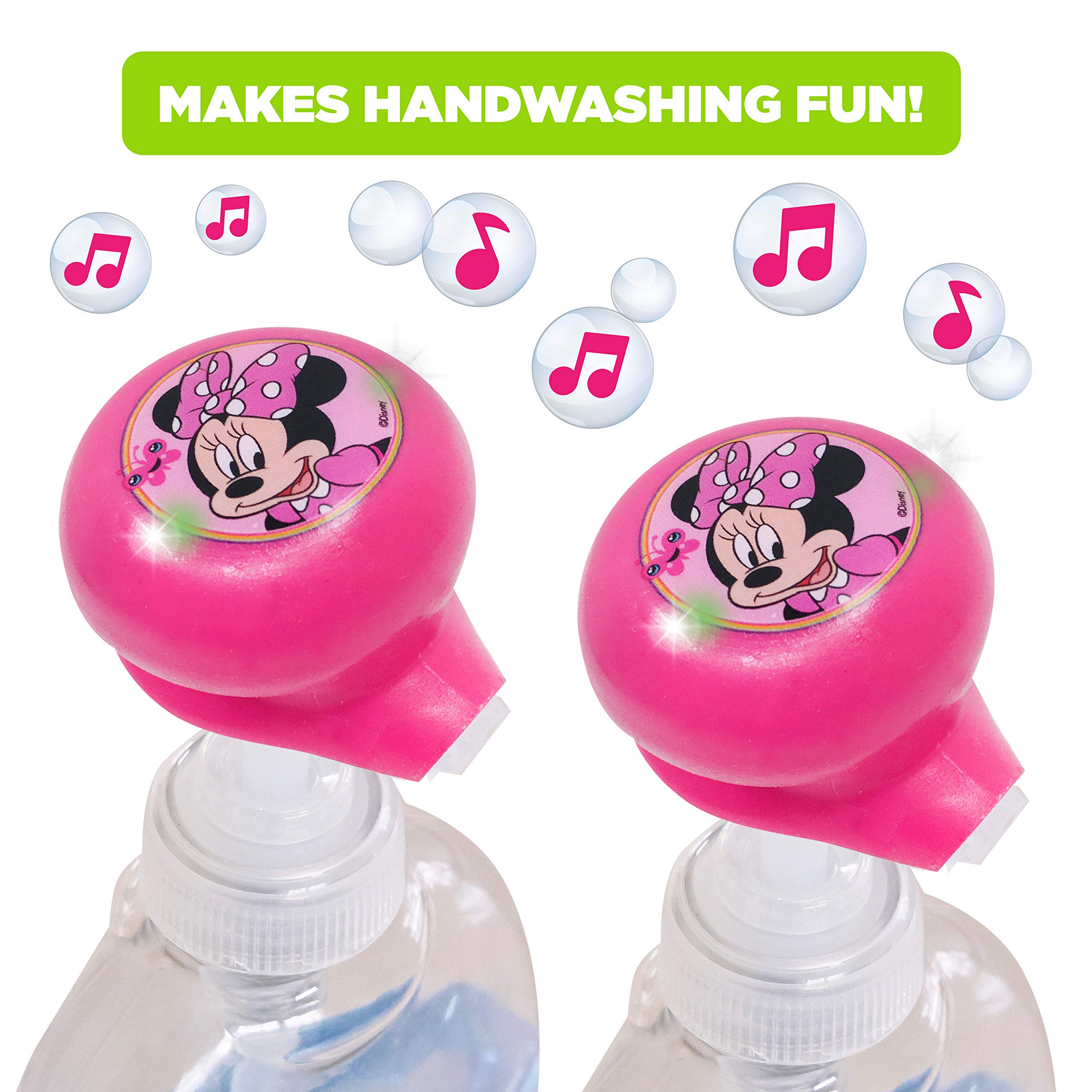 Snapklik.com : Disneys Minnie Mouse Musical Soap Pump Topper And Timer