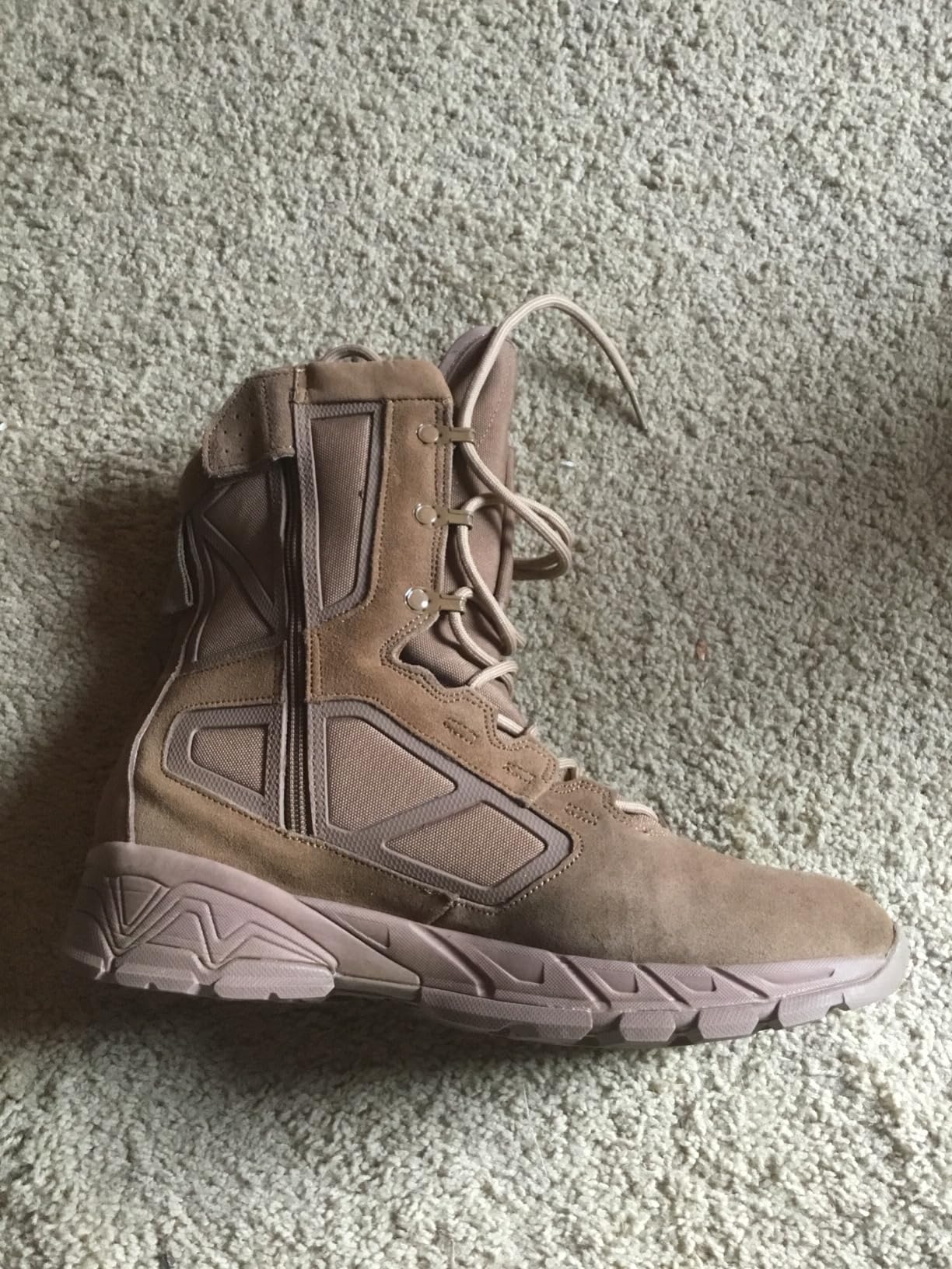 $9/mo - Finance RIELD Men's Military Tactical Work Boots Lightweight ...