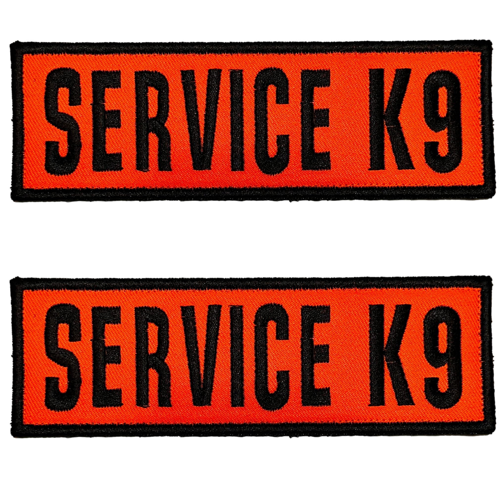 Amazon.com: Service Dog Collar Vest Patches - 2 X 6 Inch Embroidered ...