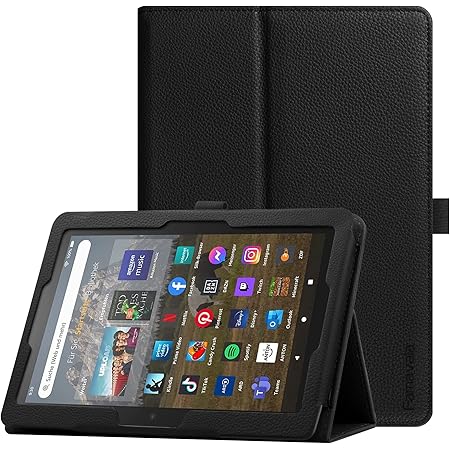 Amazon.com: MoKo Case Fits Kindle Fire HD 8 & 8 Plus Tablet (12th ...
