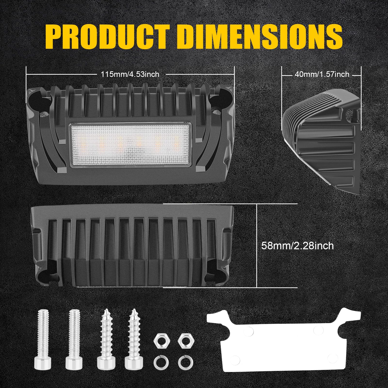 Snapklik.com : Chelhead RV Exterior Light White Amber Led RV Porch ...