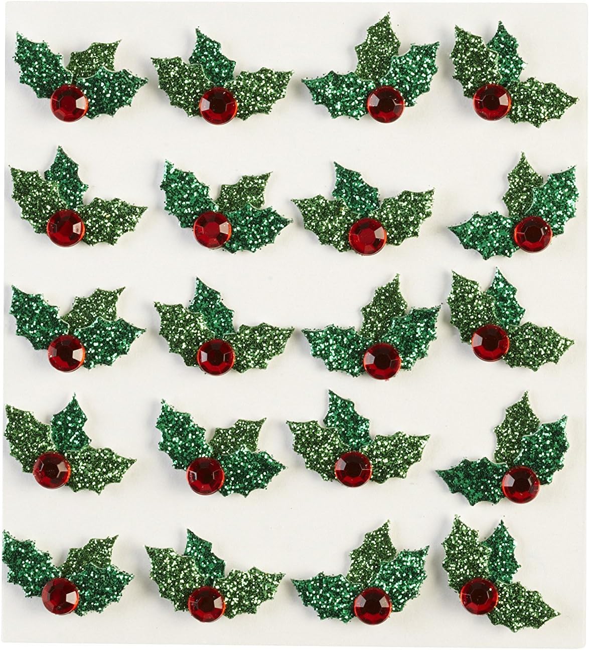 Amazon.com: Holly Berries & Birds Scrapbook Stickers (SK1291)