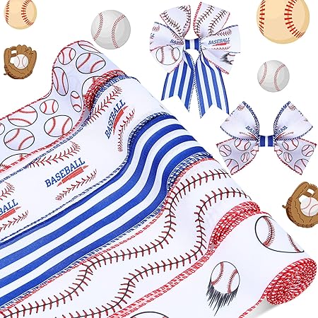 Amazon.com: EXPRESSIONS Baseball Ribbon 1.5" x 10 Yards (RG1746)