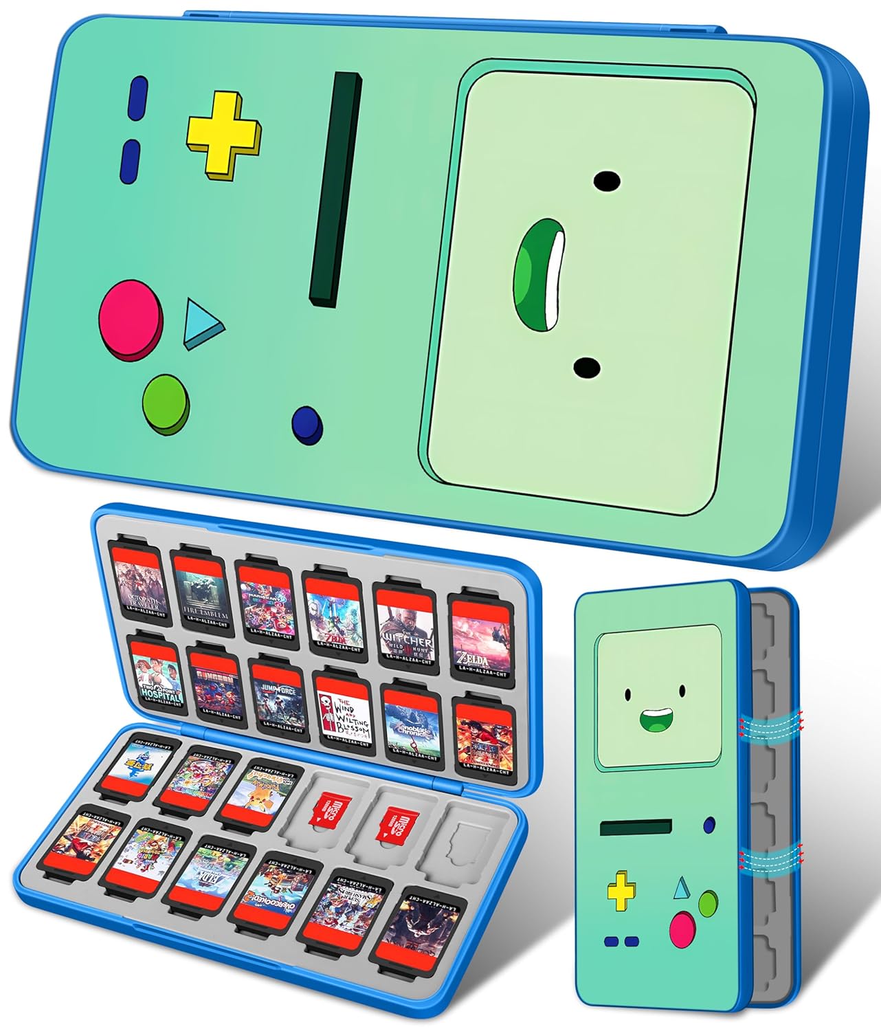 Amazon.com: Xinocy for Nintendo Switch Game Case with 24 Game Holder ...