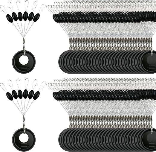 Amazon.com : hongliang 200PCS Middle-Sized Fishing Line Bobber Stoppers ...