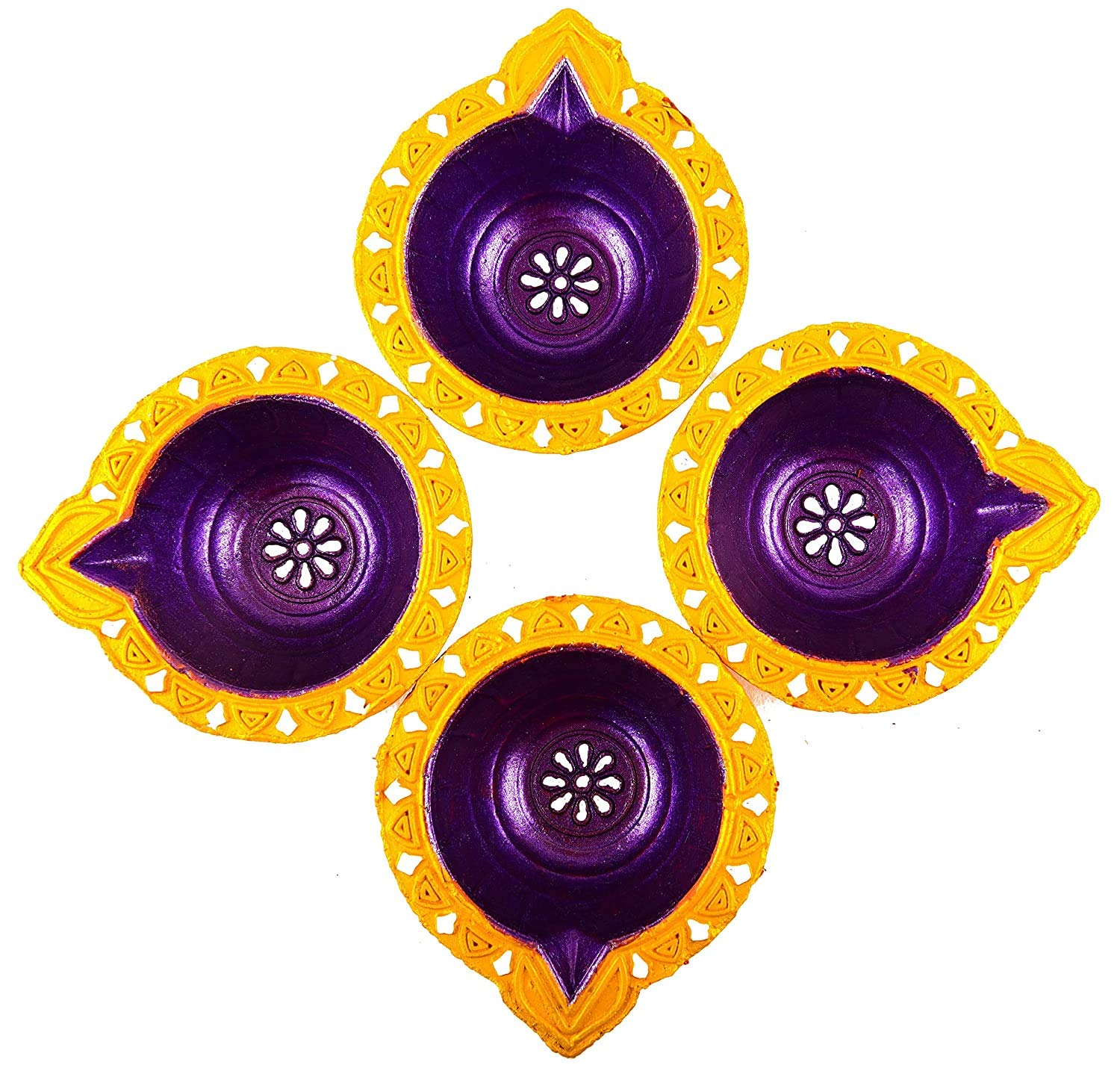 Buy A Pioneer - (Set of 12) Handmade Traditional Diya-Deepak- Mitti ka ...