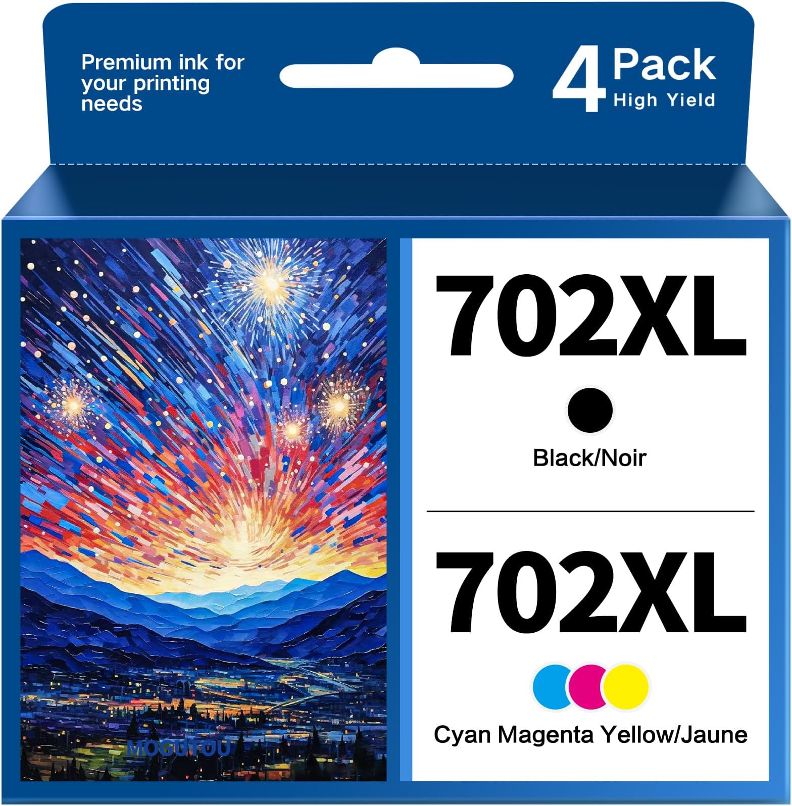 Amazon.com: 702XL Ink Cartridges High Capacity for Epson 702 Ink ...