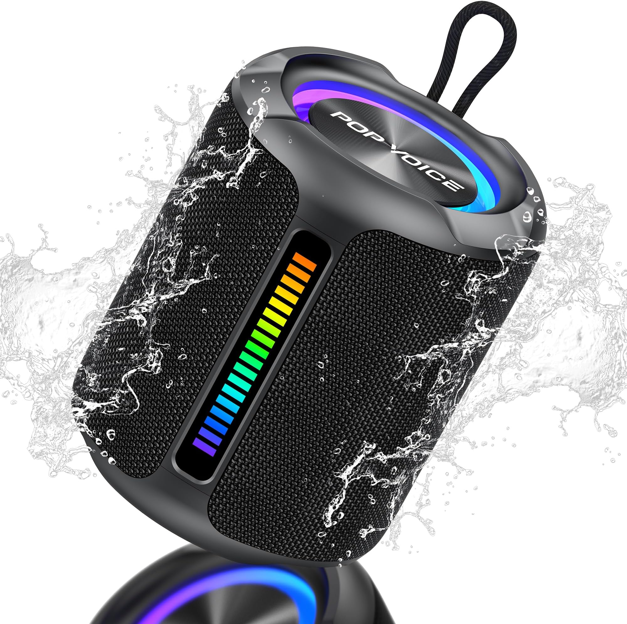 Amazon.com: Vortex Portable 30W Bluetooth Speaker with LED Light Show ...