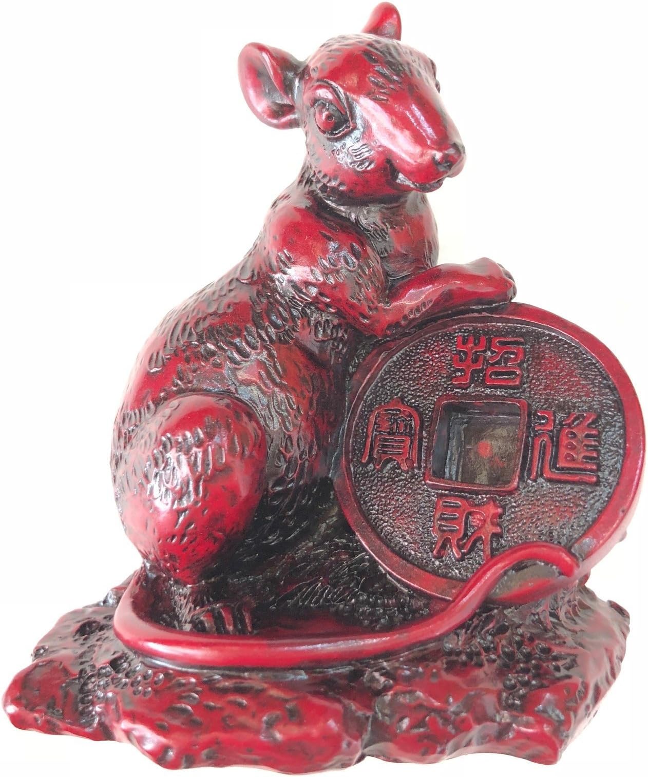 Amazon.com: Chinese Zodiac Rat Statue Figurine : Home & Kitchen
