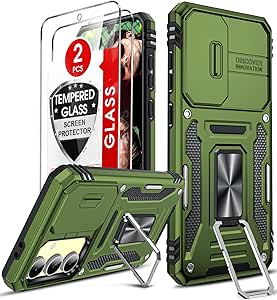 Amazon.com: LeYi Funda compatible con Samsung Galaxy S24-FE: funda para teléfono Samsung Galaxy ...