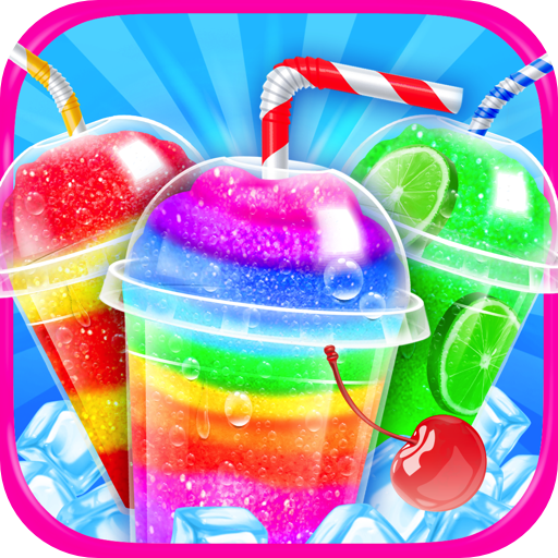 Rainbow Frozen Slushy Truck - Ice Candy Slush Maker Games Free - App on ...