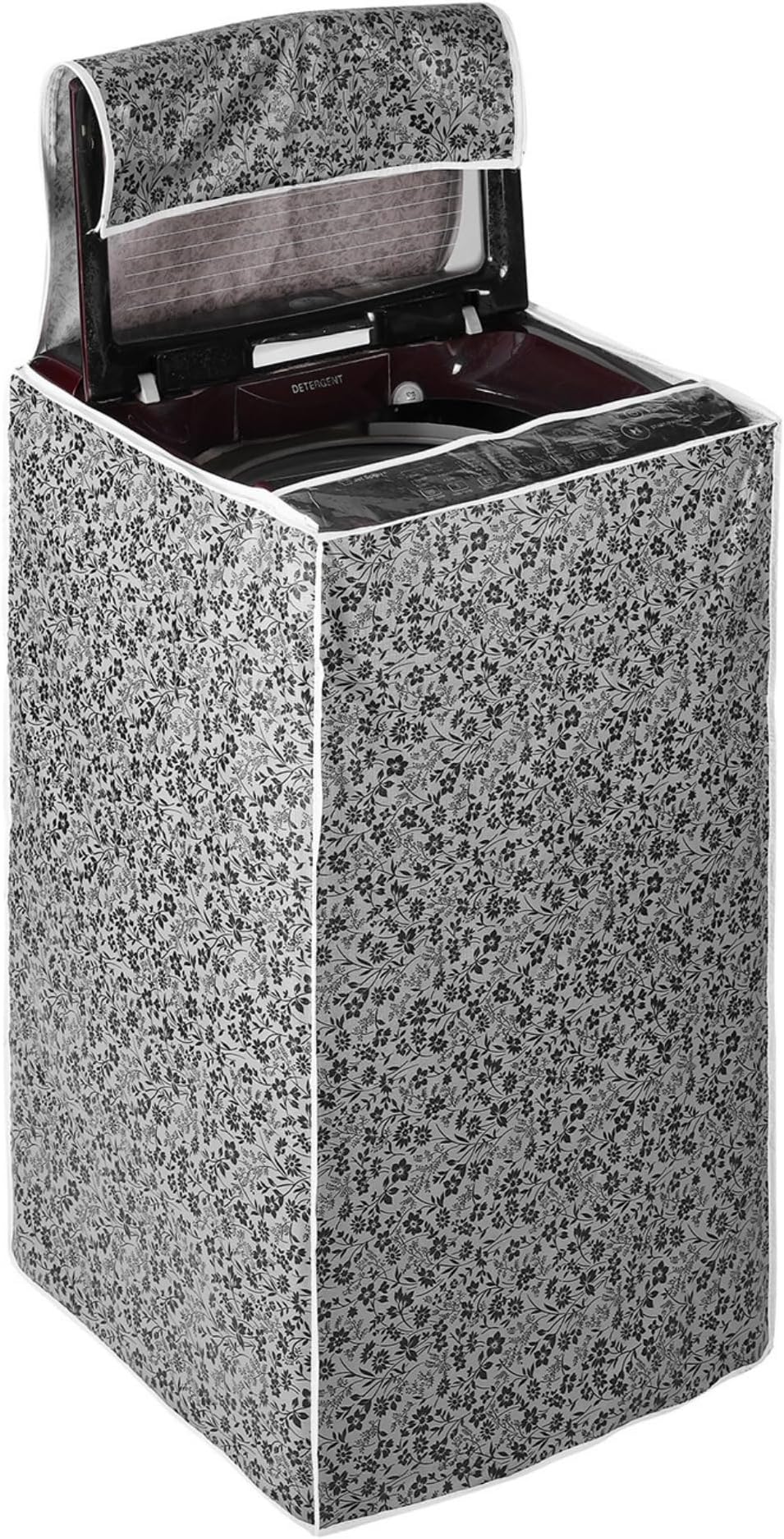 AMPEREUS Top Load Washing Machine Cover Compatible for LG 8 kg, 8.5 Kg ...