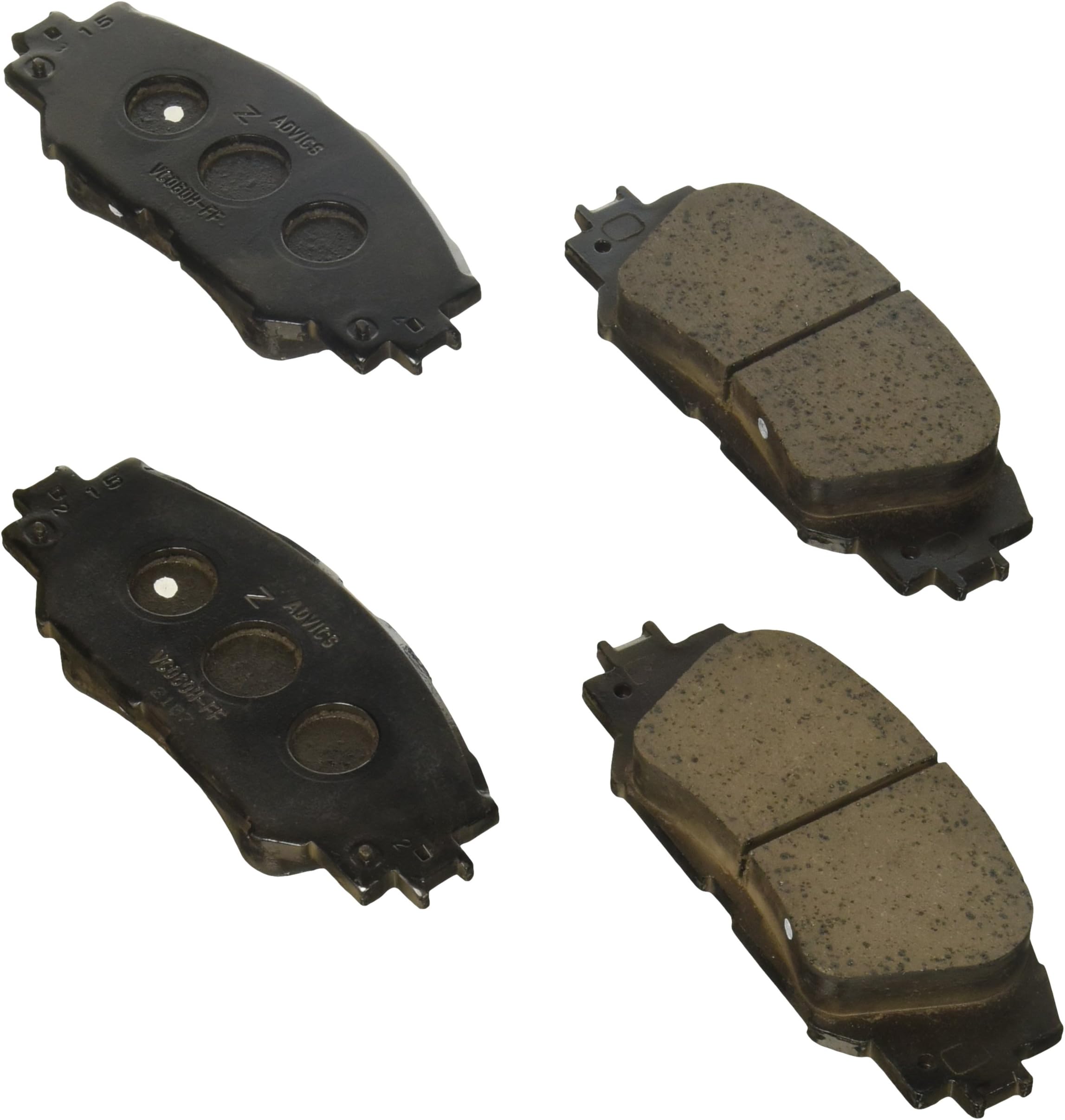 Amazon.com: Toyota Genuine Parts - Pad Kit, Disc Brake (04465-04090 ...