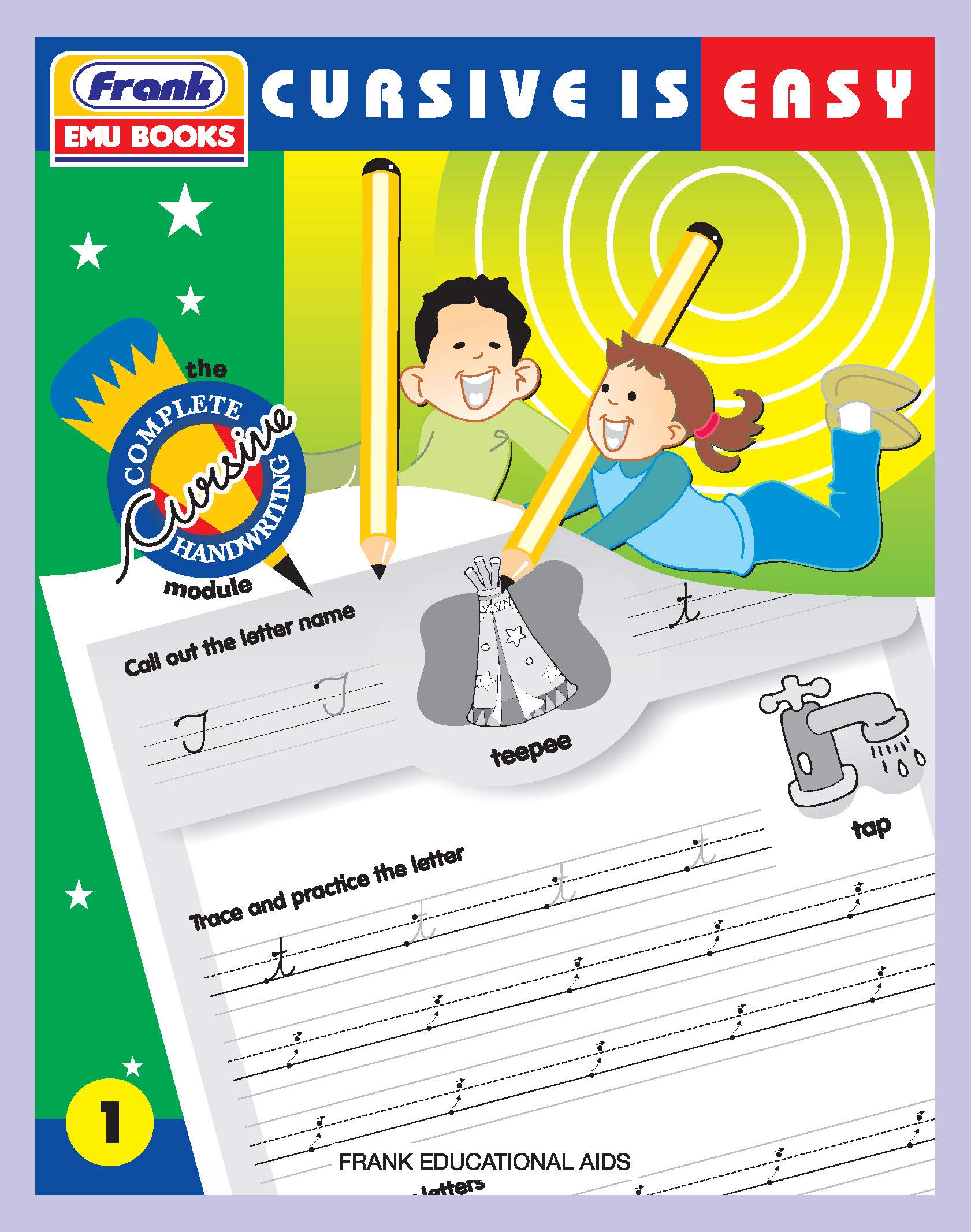 Buy Frank EMU Books The Complete Cursive Handwriting Module 1 - Cursive ...