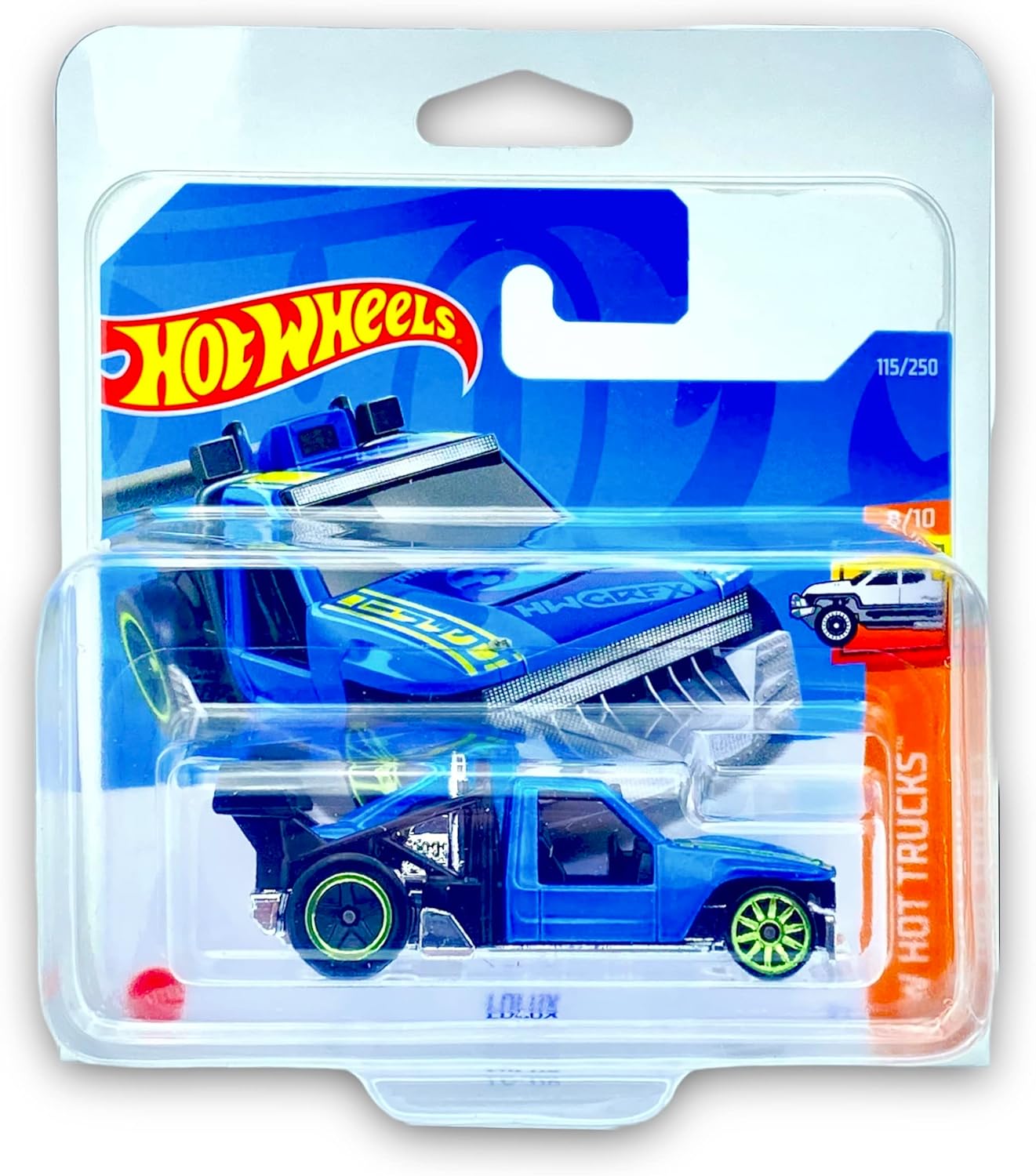 Hot Wheels Lolux (Blue) 8/10 HW Hot Trucks 2022 - 115/250 (Short Card ...