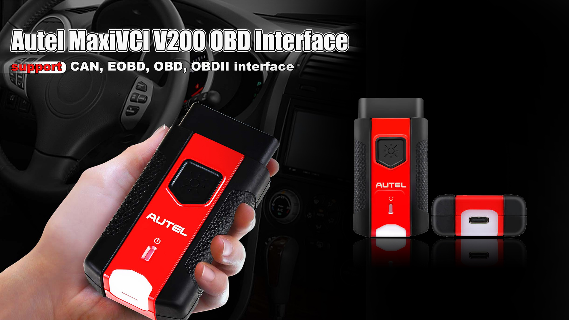 Watch Autel MaxiVCI V200 OBD OBDII Bluetooth Connector on Amazon Live