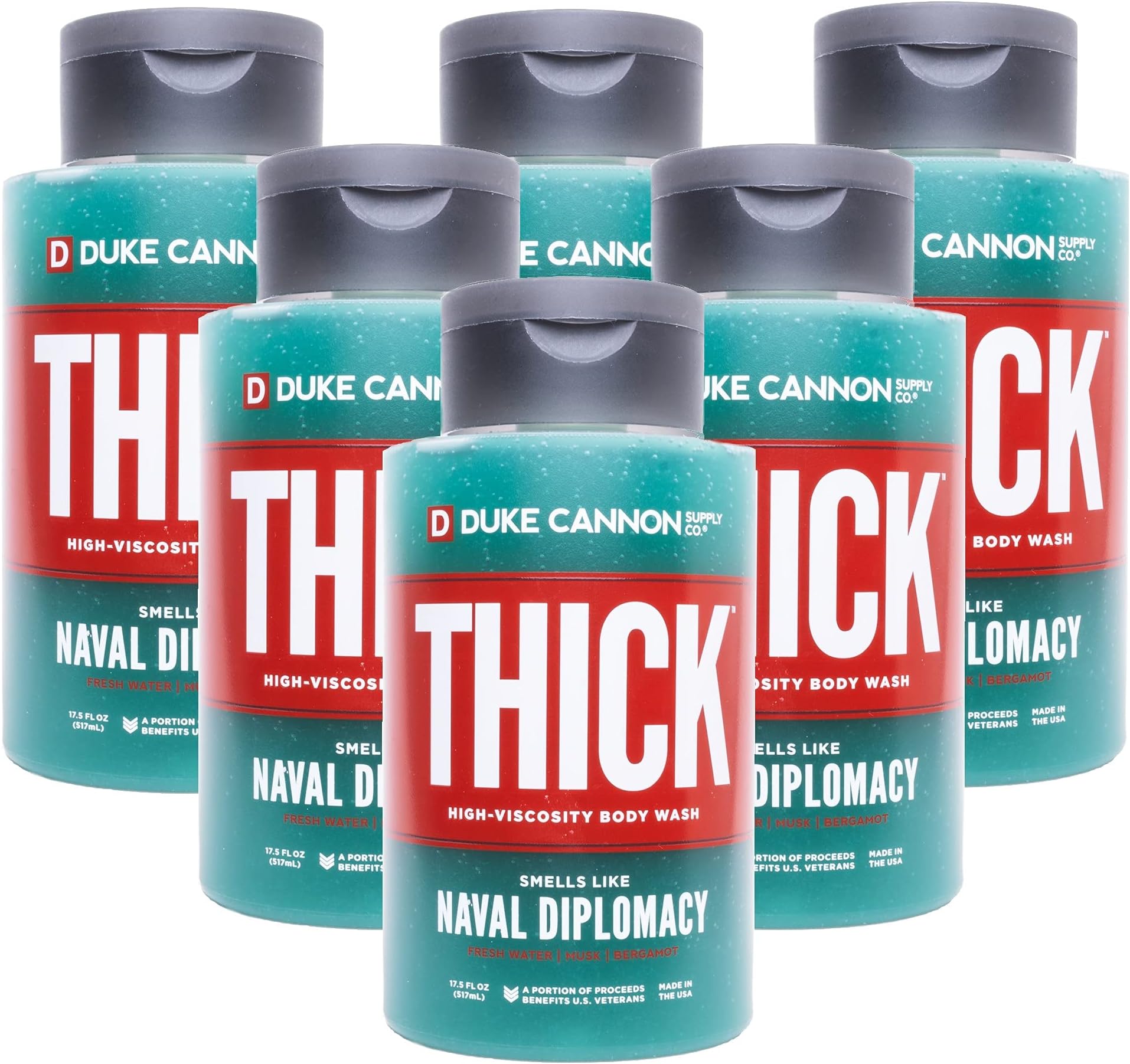 Amazon.com : Duke Cannon Thick High-Viscosity Body Wash - Naval ...