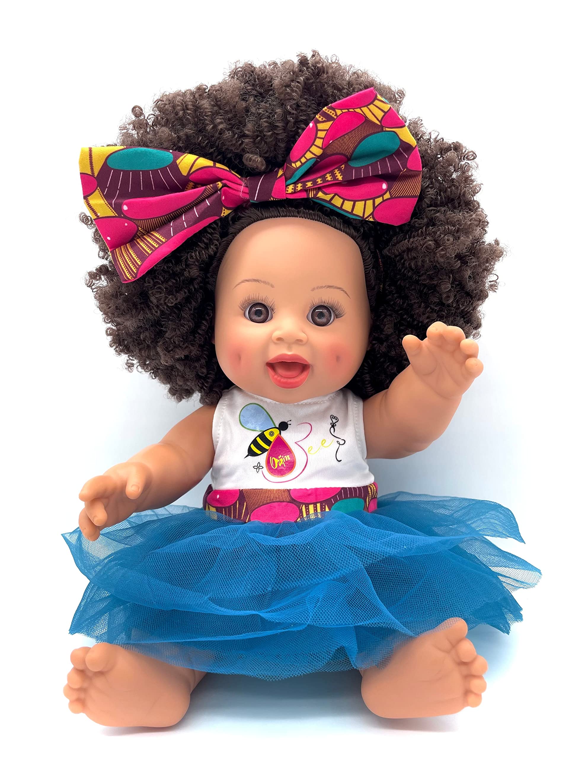 Amazon.com: Orijin Bees Fro Melody Baby Bee Doll - African American ...