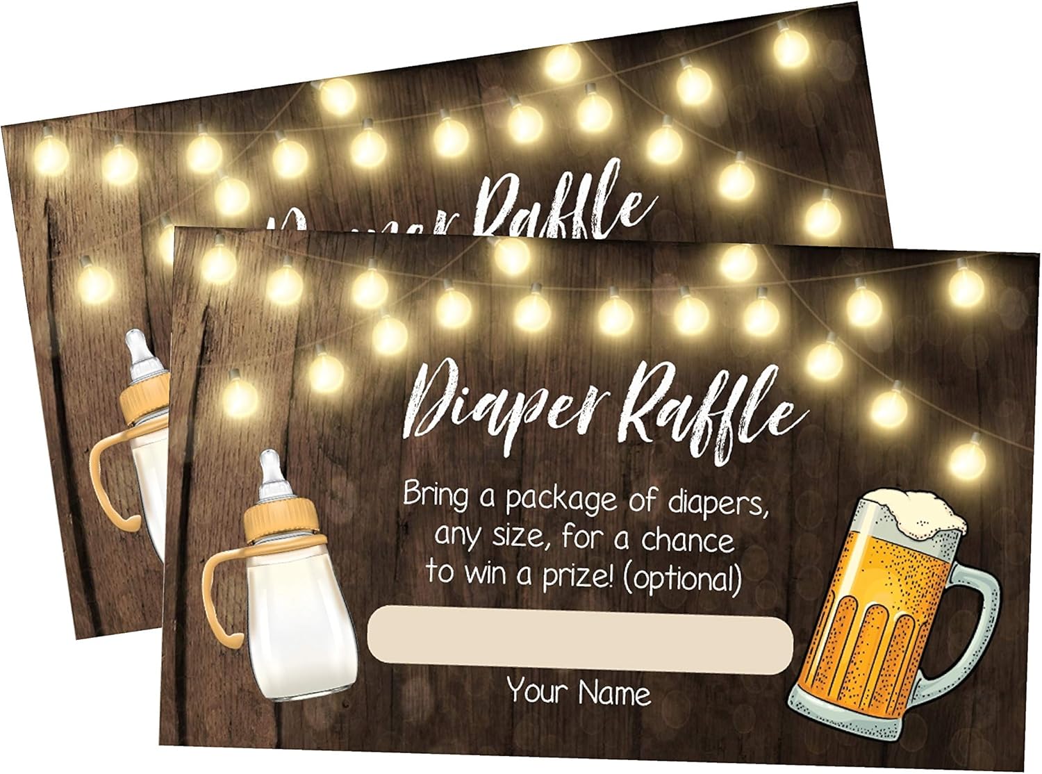 Amazon.com : Your Main Event Prints Baby Brewing Beer Bottle Baby ...