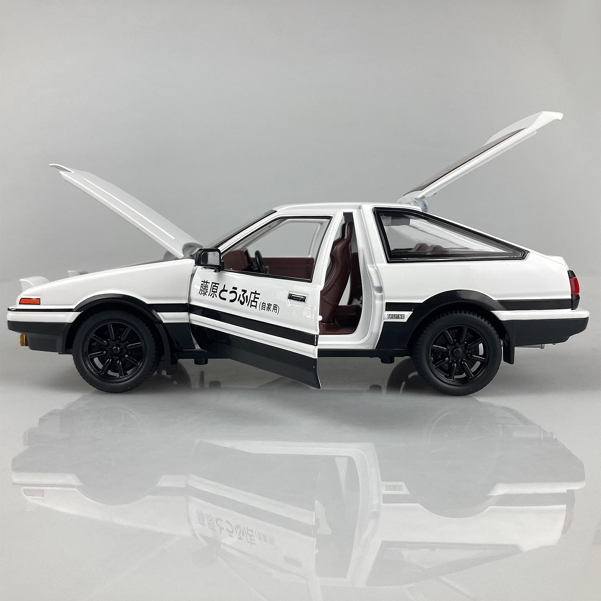 Buy 1:20 Scale MiniAuto Initial D Trueno AE86 Sprinter Alloy Diecast ...