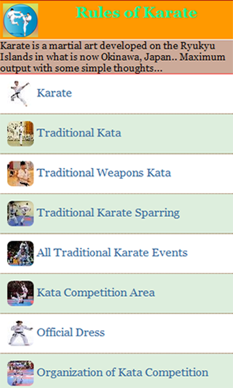 Rules of Karate - App on the Amazon Appstore