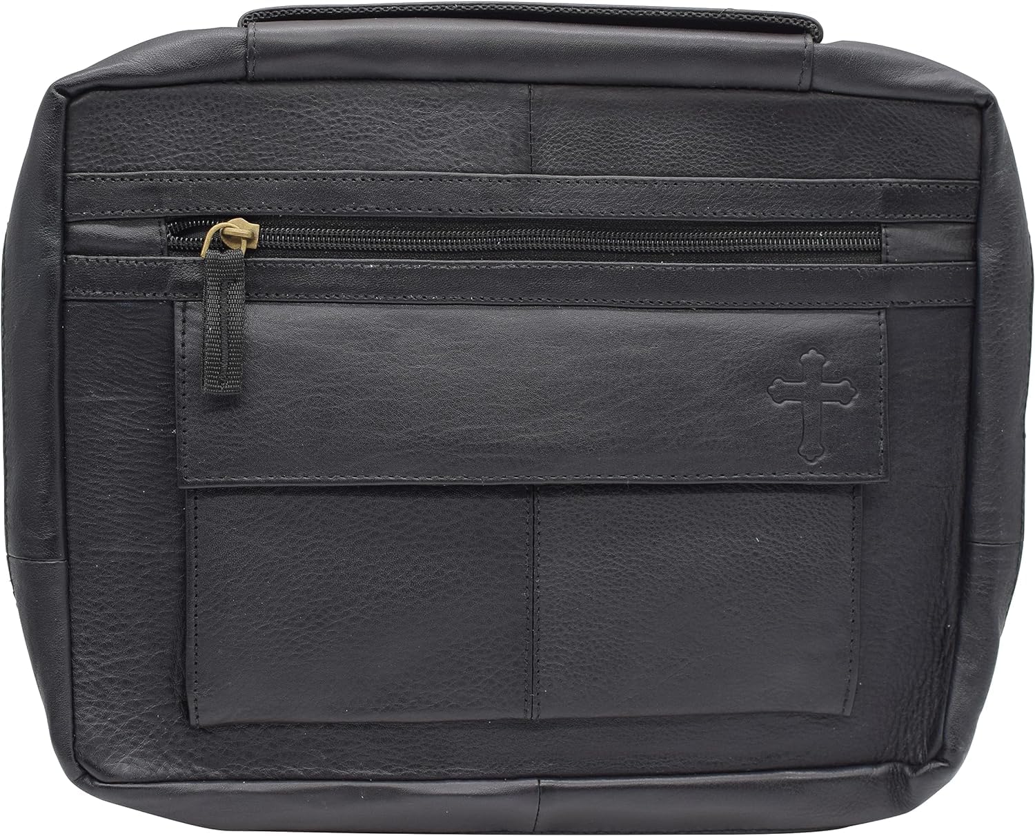 Amazon.com: Genuine Leather Large Book Covers Bible Covers with Handle ...