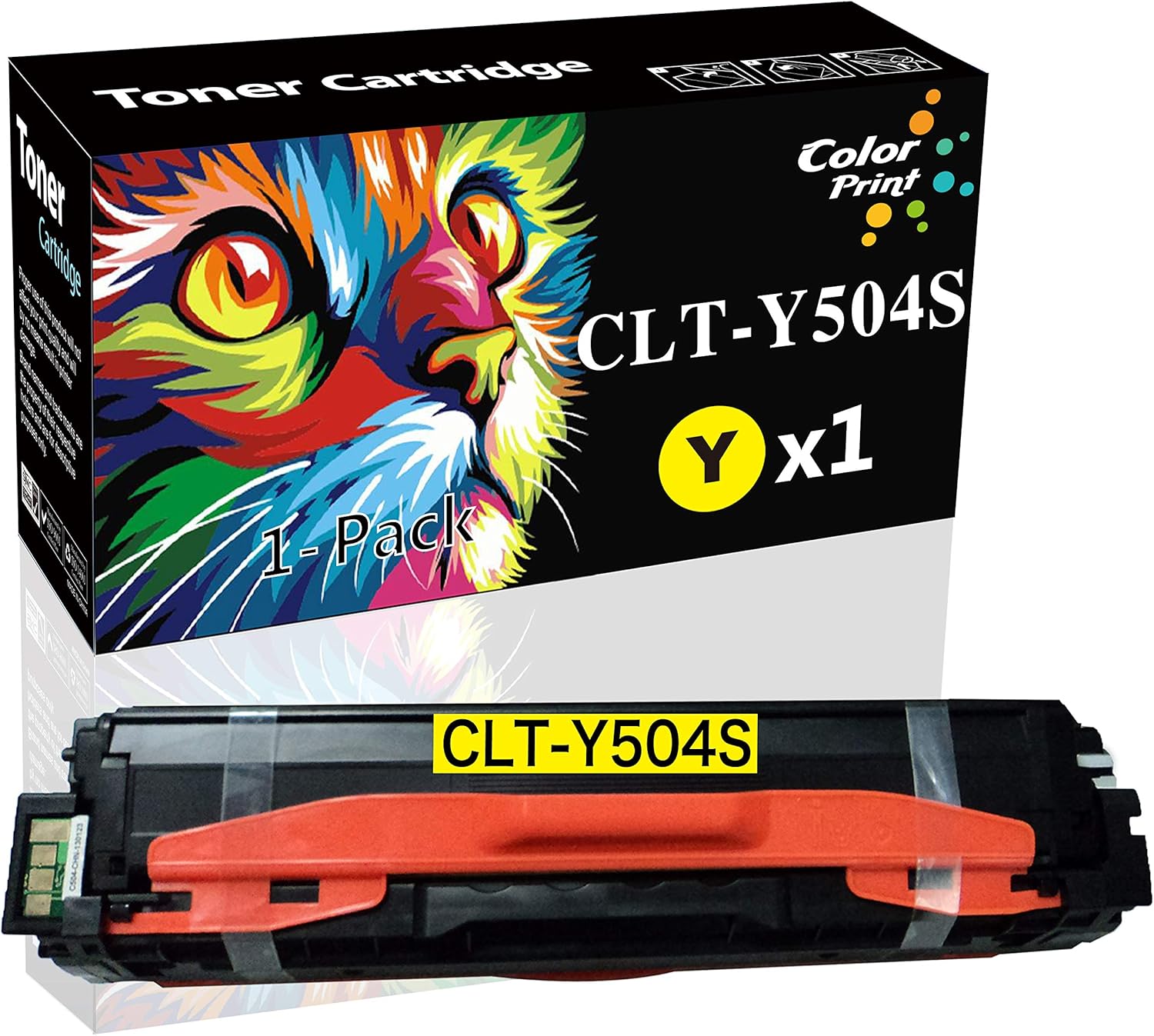 Amazon.com: ColorPrint (1-Pack, Yellow) Compatible Toner Cartridge Replacement for Samsung CLT ...