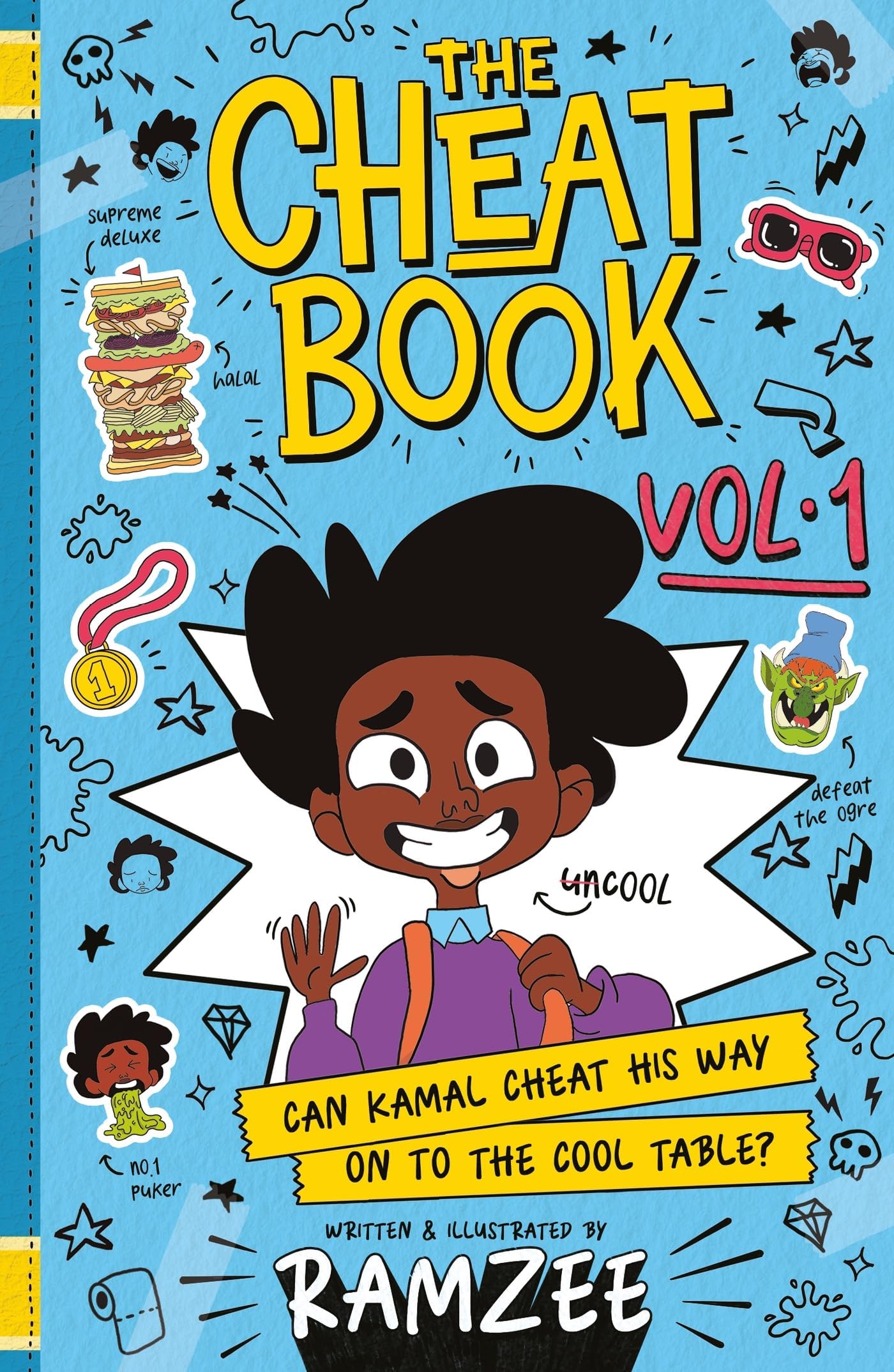 The Cheat Book (vol.1): A laugh-out-loud illustrated series for kids ...