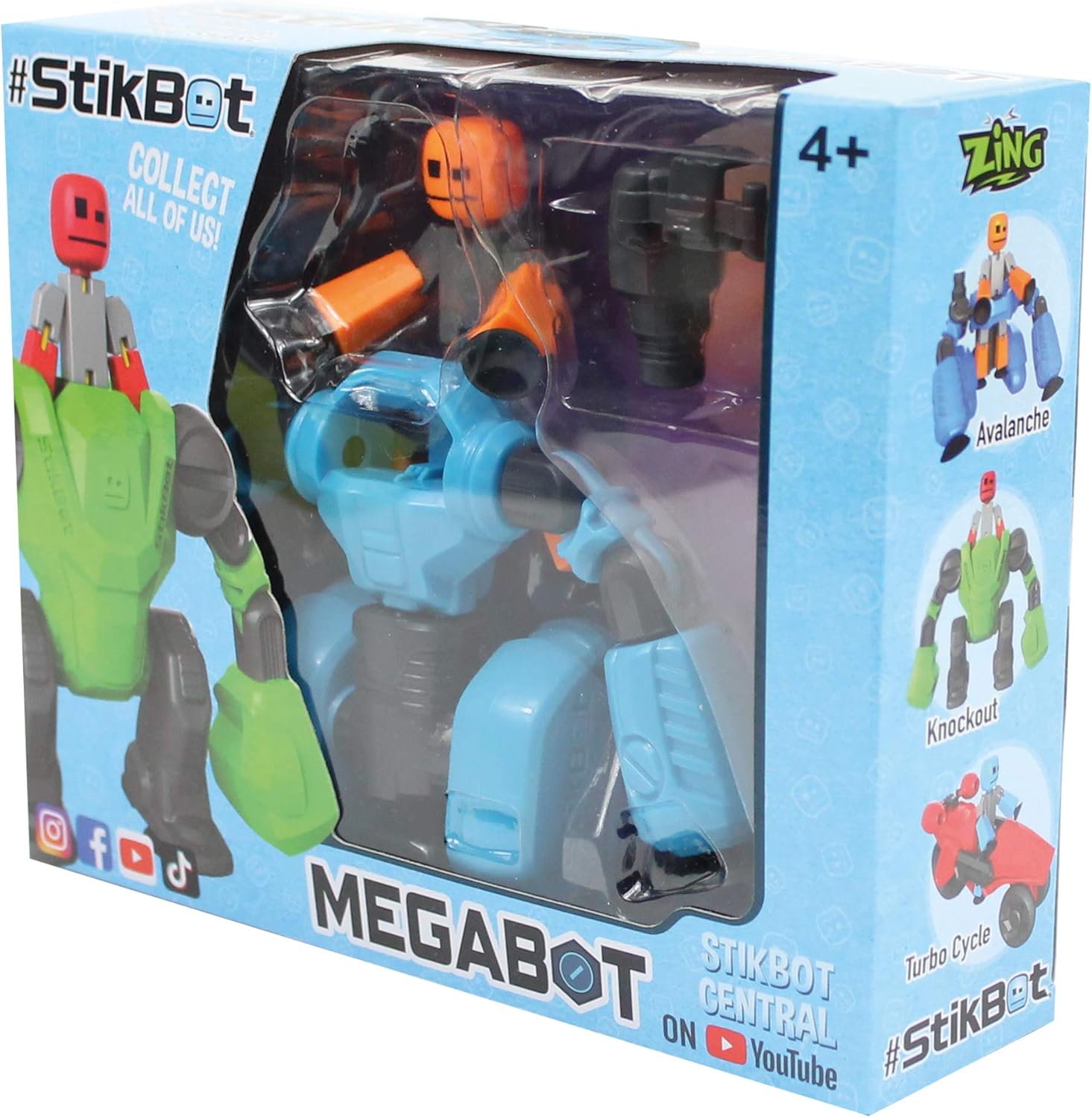 Zing StikBot MegaBot Lawine.: Amazon.de: Spielzeug