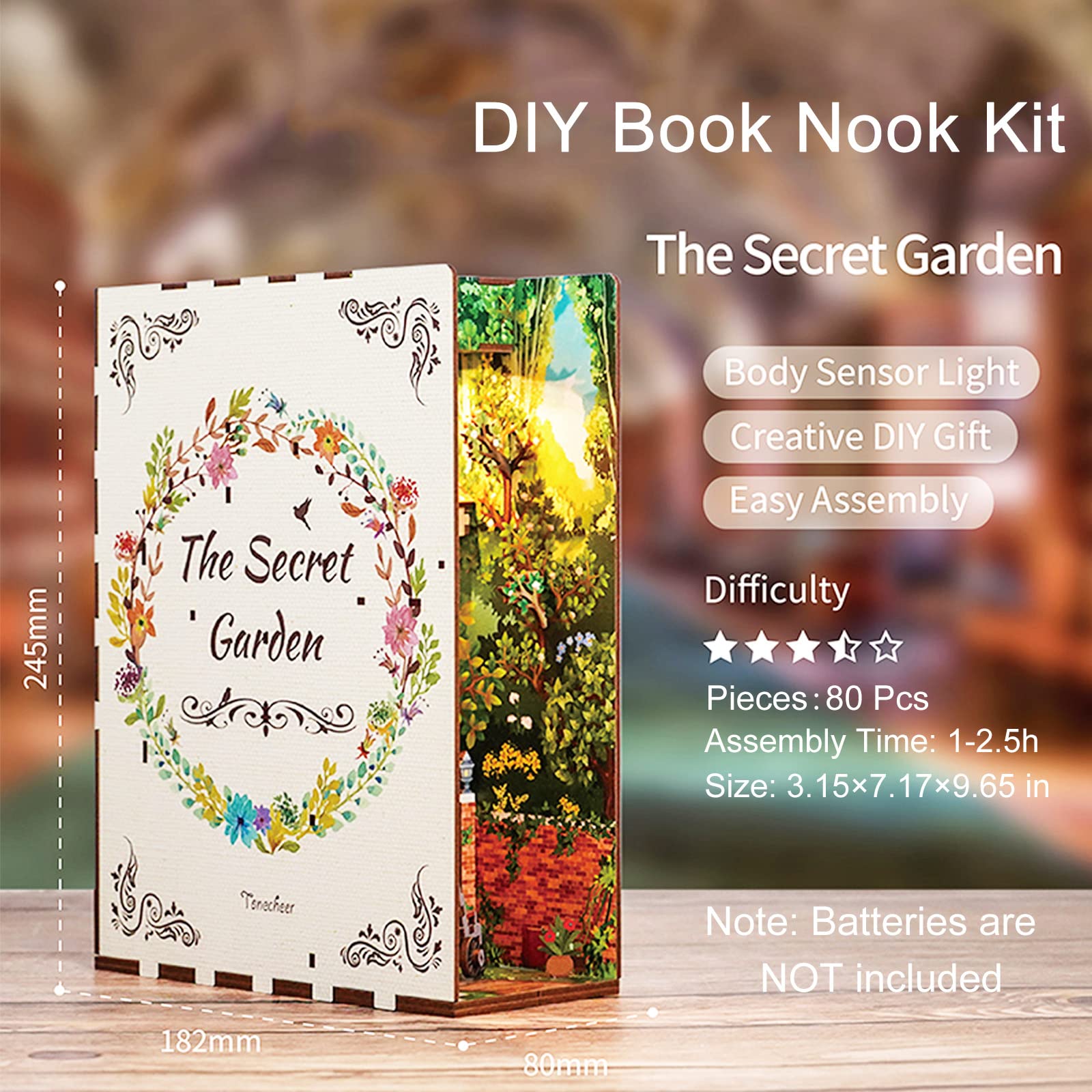 The Secret Garden Book Diorama