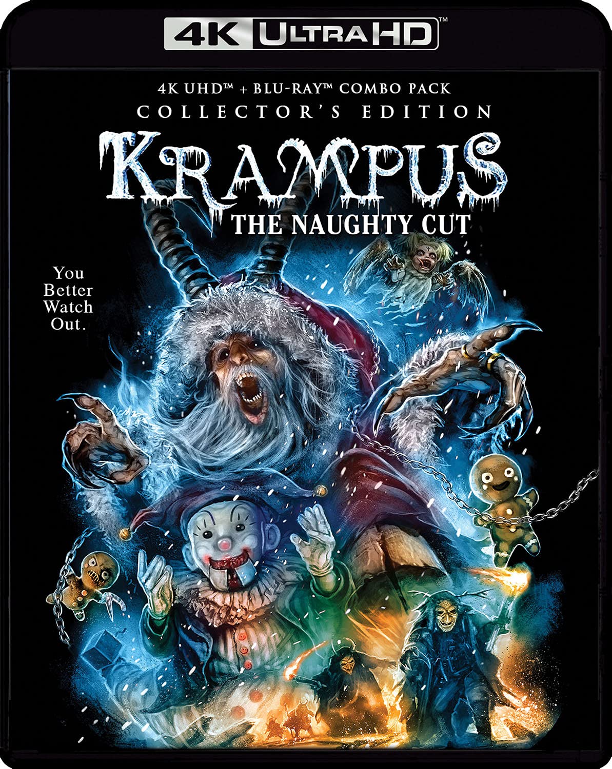 Krampus (The Naughty Cut) (Collector's Edition) [Blu-ray] : Emjay Anthony, Adam Scott, Toni ...