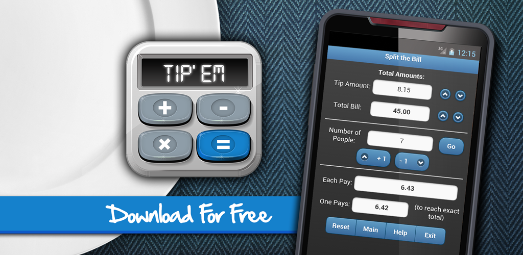 Tip ‘Em! Tip Calculator:Amazon.com:Appstore for Android