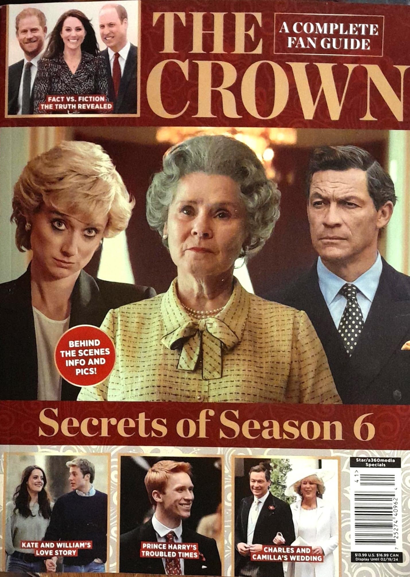 The Crown Magazine Issue 41 Secrets Of Season 6: Amazon.com: Books