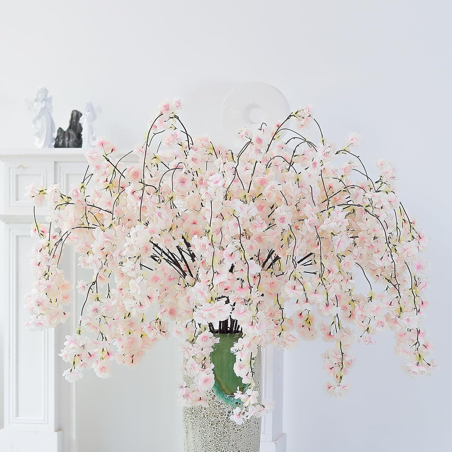Amazon.com: 4pcs 59inch Artificial Cherry Blossom Branches Tree Twigs ...