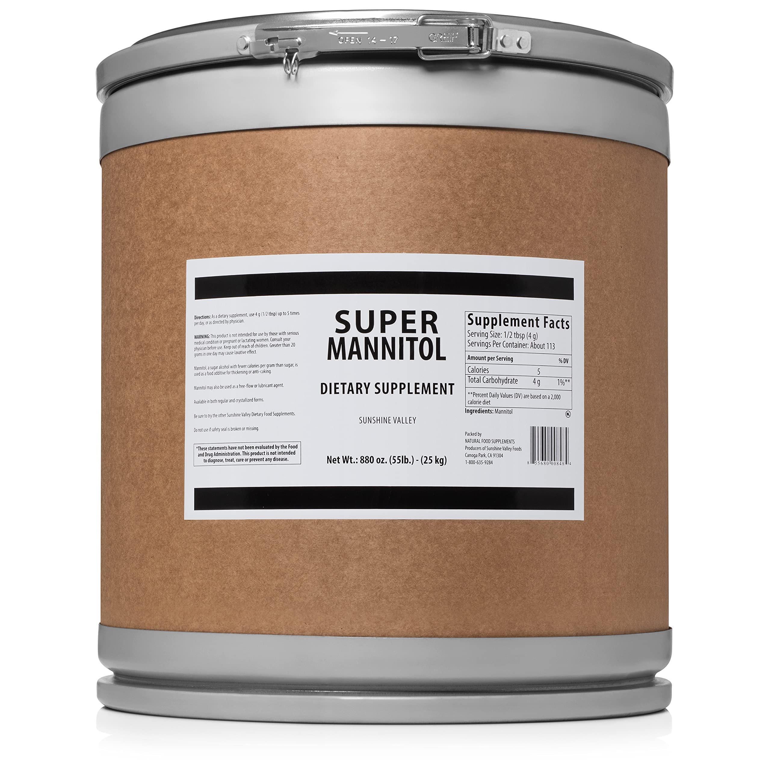 Snapklik.com : Sunshine Valley Super Mannitol Powder, Natural & Healthy ...