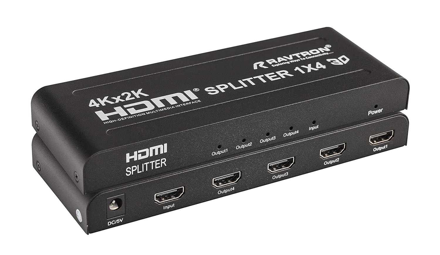 Amazon.in: Buy Ravtron® HDMI Splitter, 4 Output Ports Bi-Directional ...