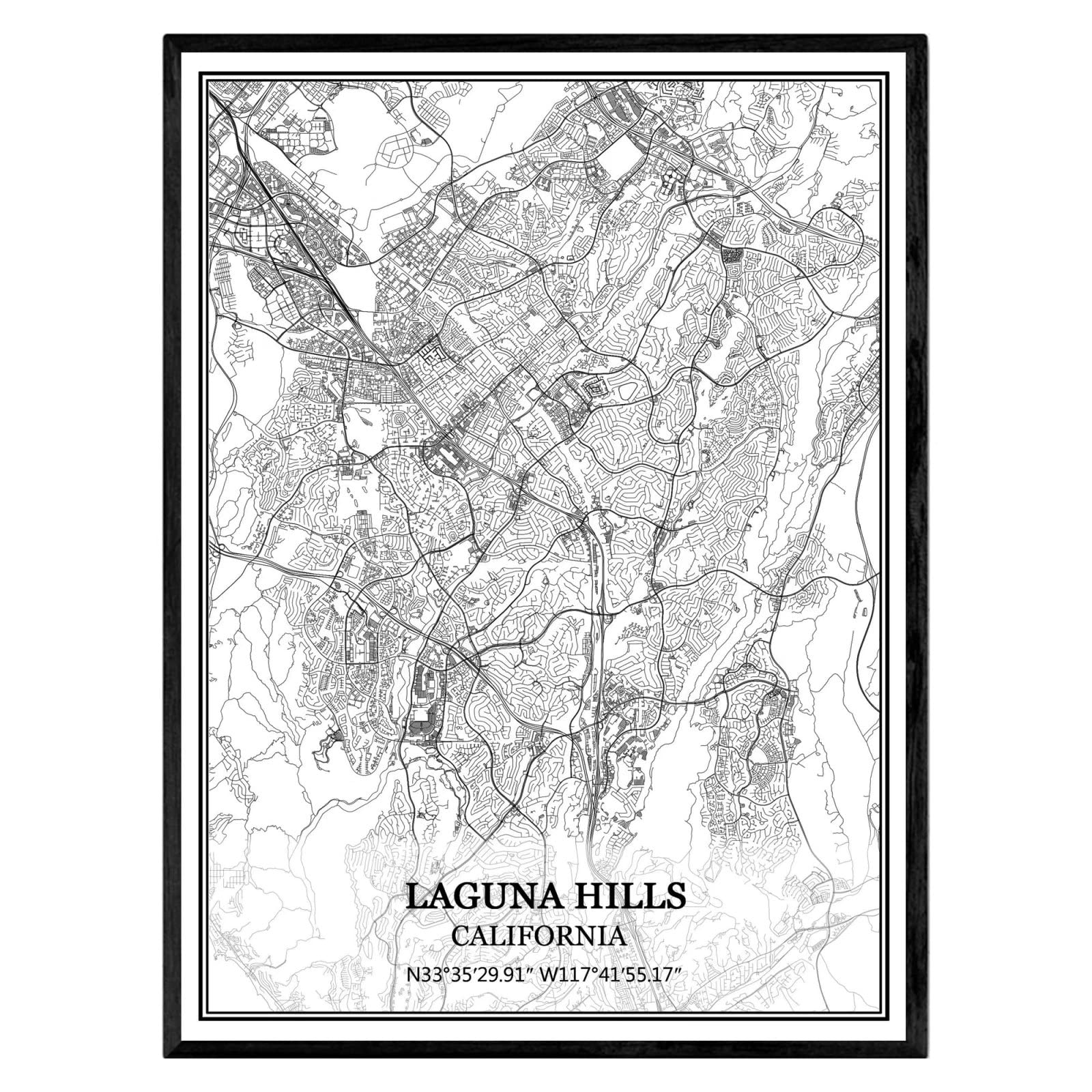 Hills Map Usa