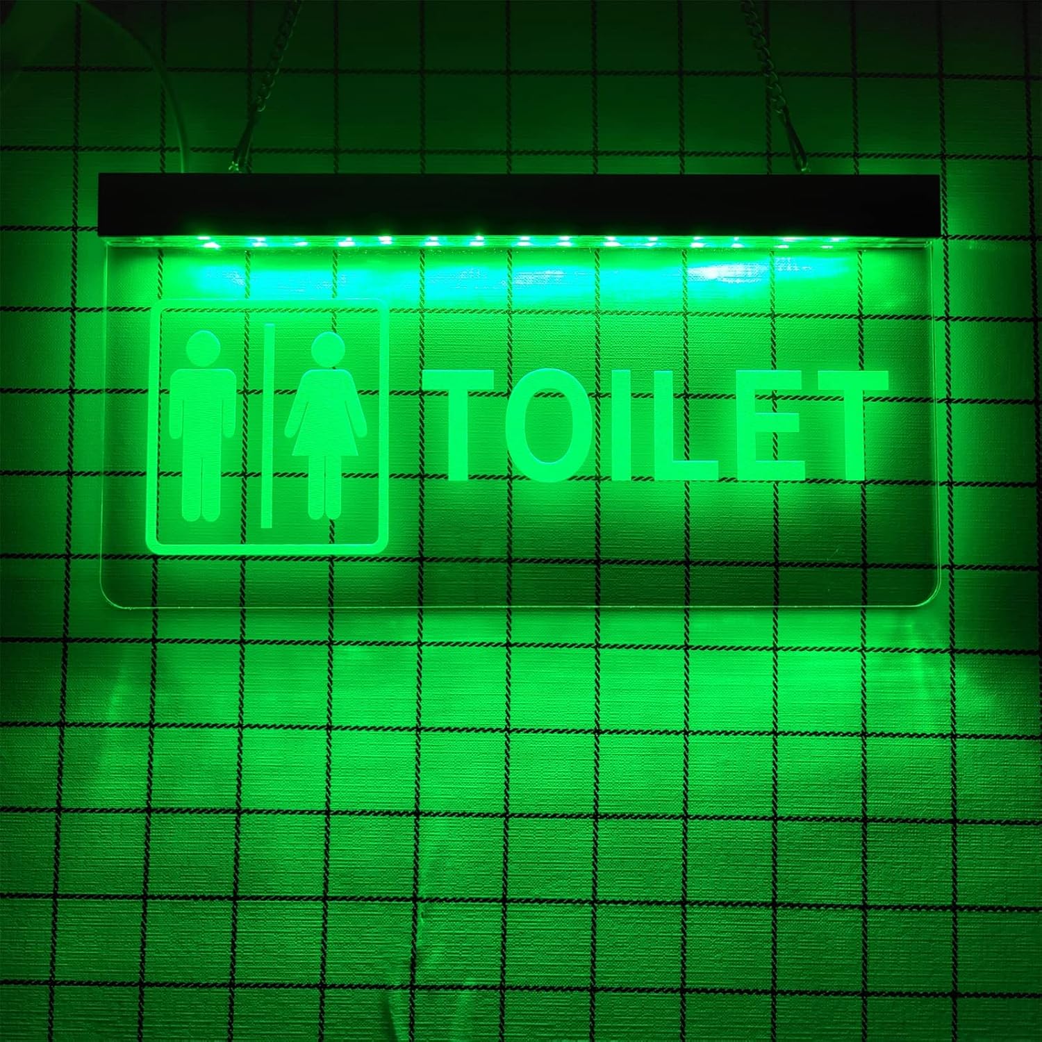YSOLDA Funny Toilet LED Neon Signs, Custom Plug Powered 3D Engraving ...