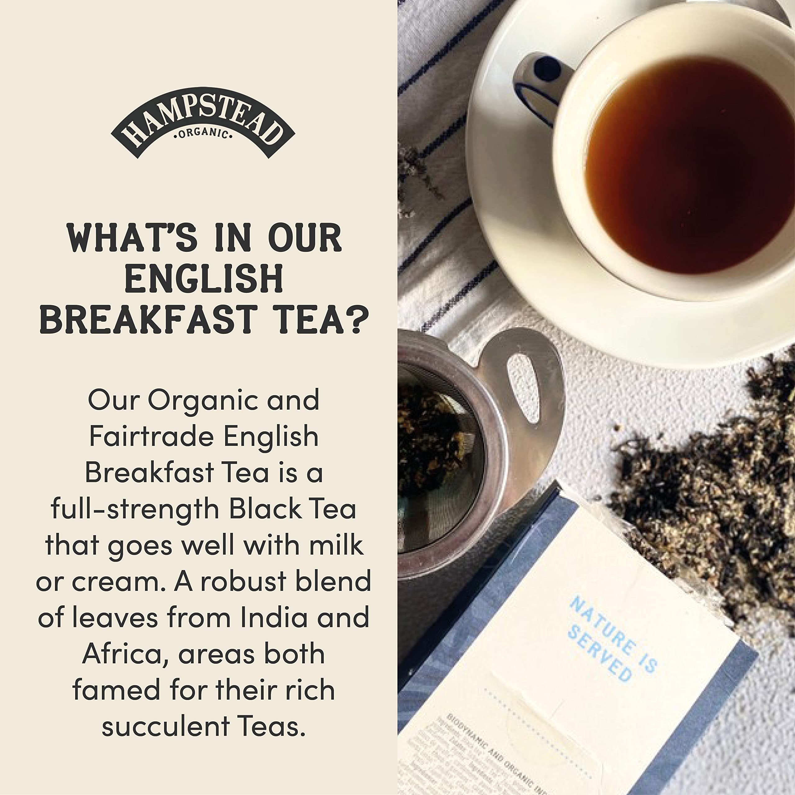 English Breakfast Tea With Cream