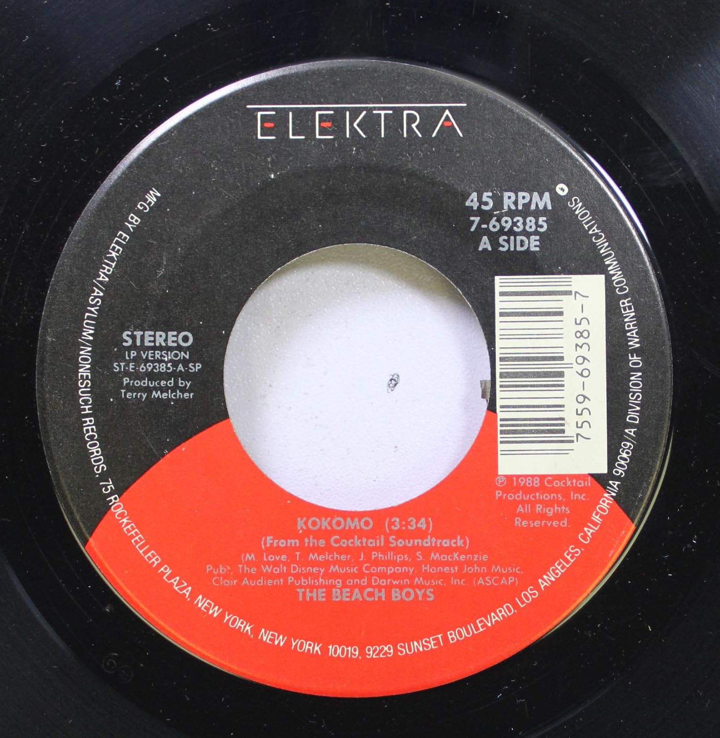 THE BEACH BOYS; LITTLE RICHARD 45 RPM KOKOMO / TUTTI FRUTTI - Amazon.com Music