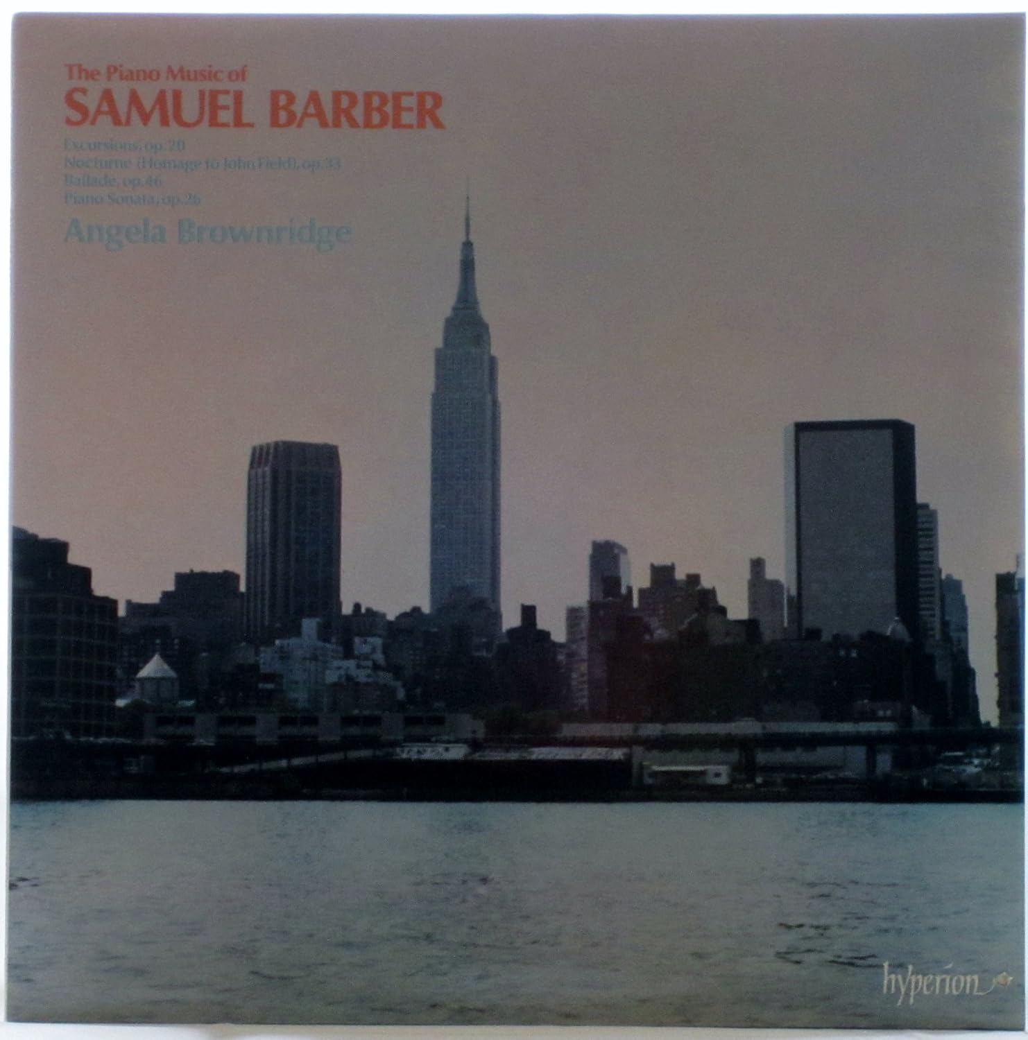 Brownridge, Angela - The Piano Music of Samuel Barber - Angela ...