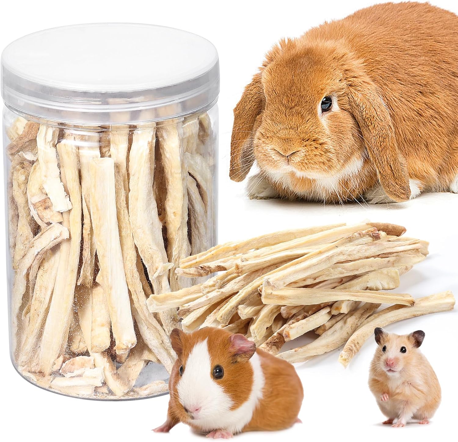 Amazon.com : HGPOKLVT Small Animal Toy with Nutritious Chicory ...