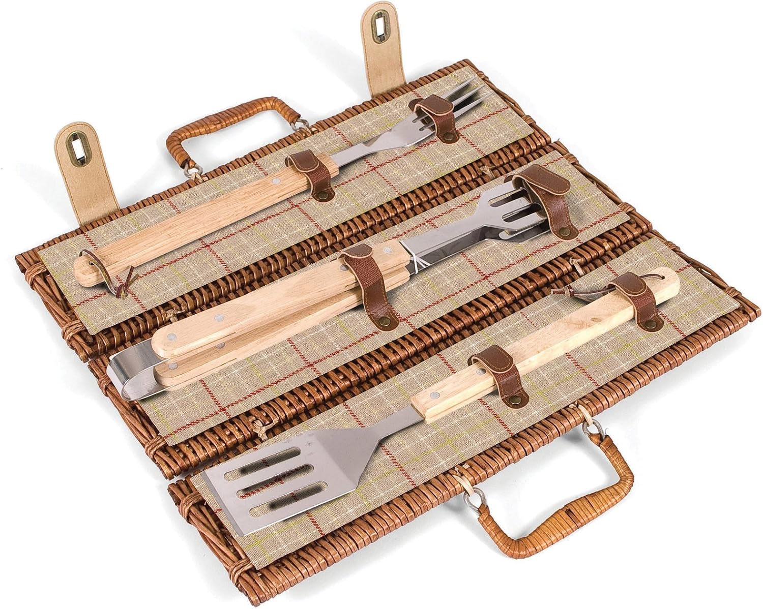 Amazon.com : Laura Ashley 3A097063 3-Piece Barbecue Set, Cressida ...