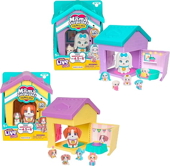 Little Live Pets Mama Surprise Families - Mama's House Beagle and ...