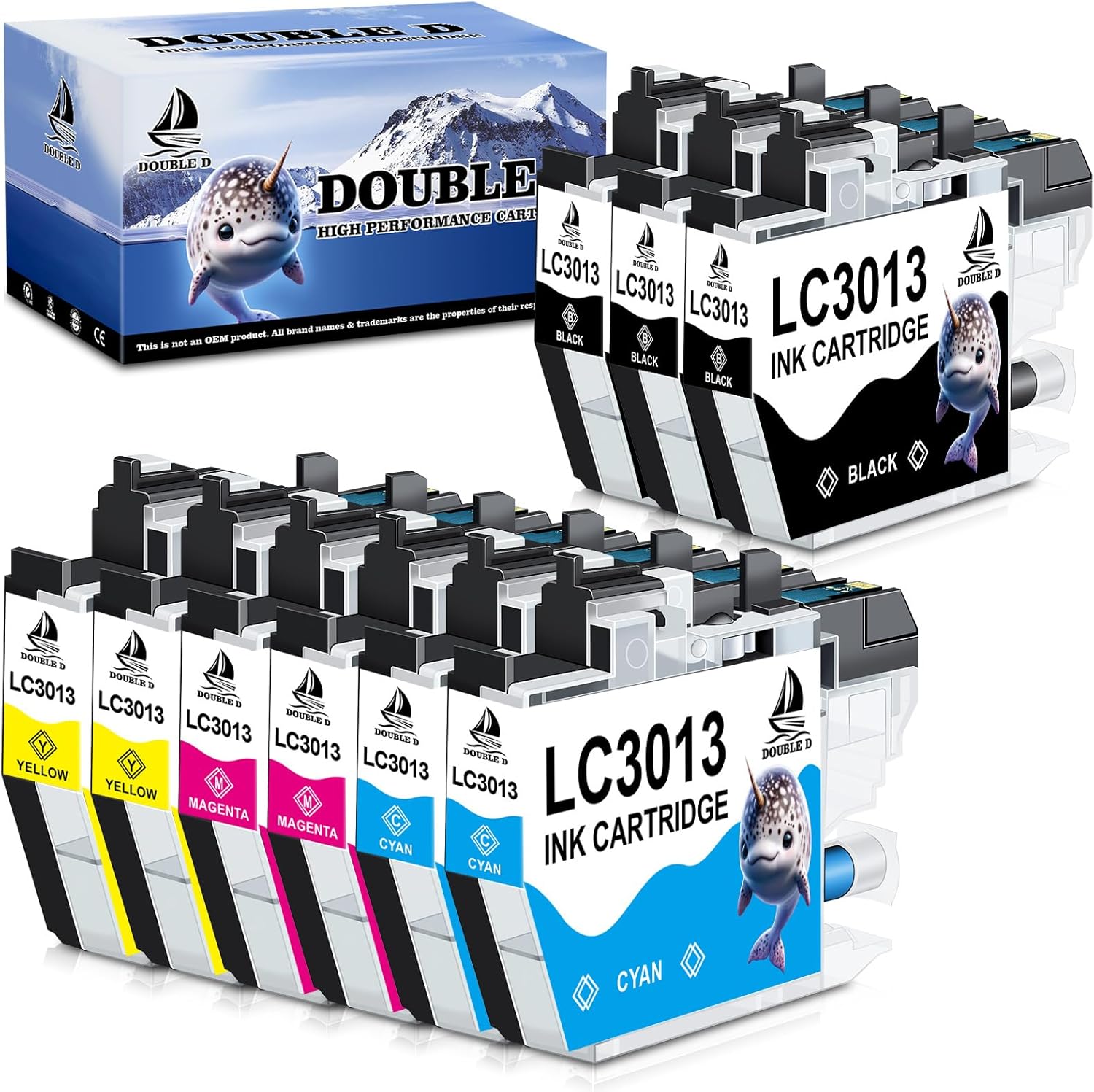 Amazon.com: DOUBLE D LC3013 Compatible Ink Cartridges Replacement for ...