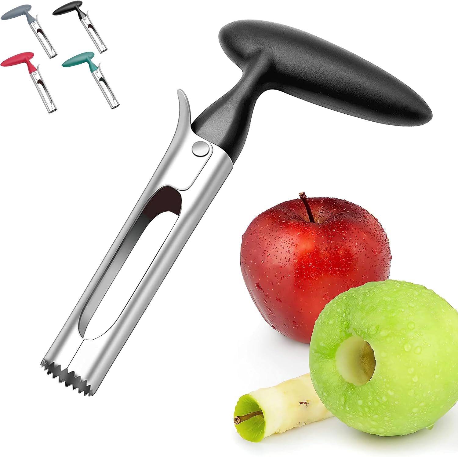 Senshuomy Apple Corer Remover,Premium Apple Corer with ABS Handle and ...