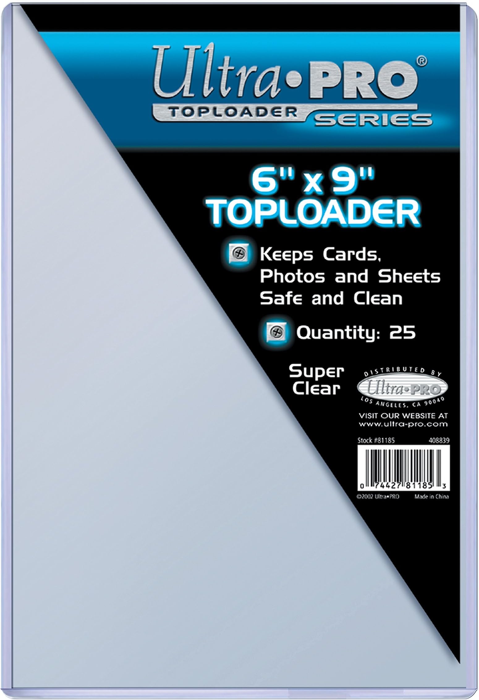 Amazon.com : StoreSMART - Clear Rigid Toploaders - 9" x 12" - HPP9X12 ...