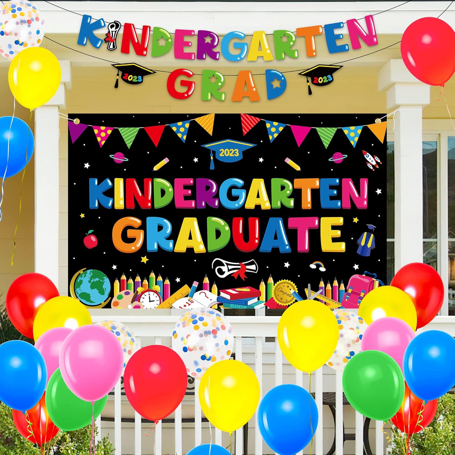 Amazon.com: 38 Pack Kindergarten Graduation Decorations, Graduation ...